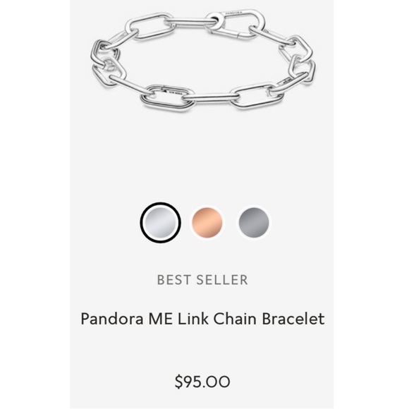Pandora | Accessories | Pandora Me Link Chain Bracelet | Poshmark
